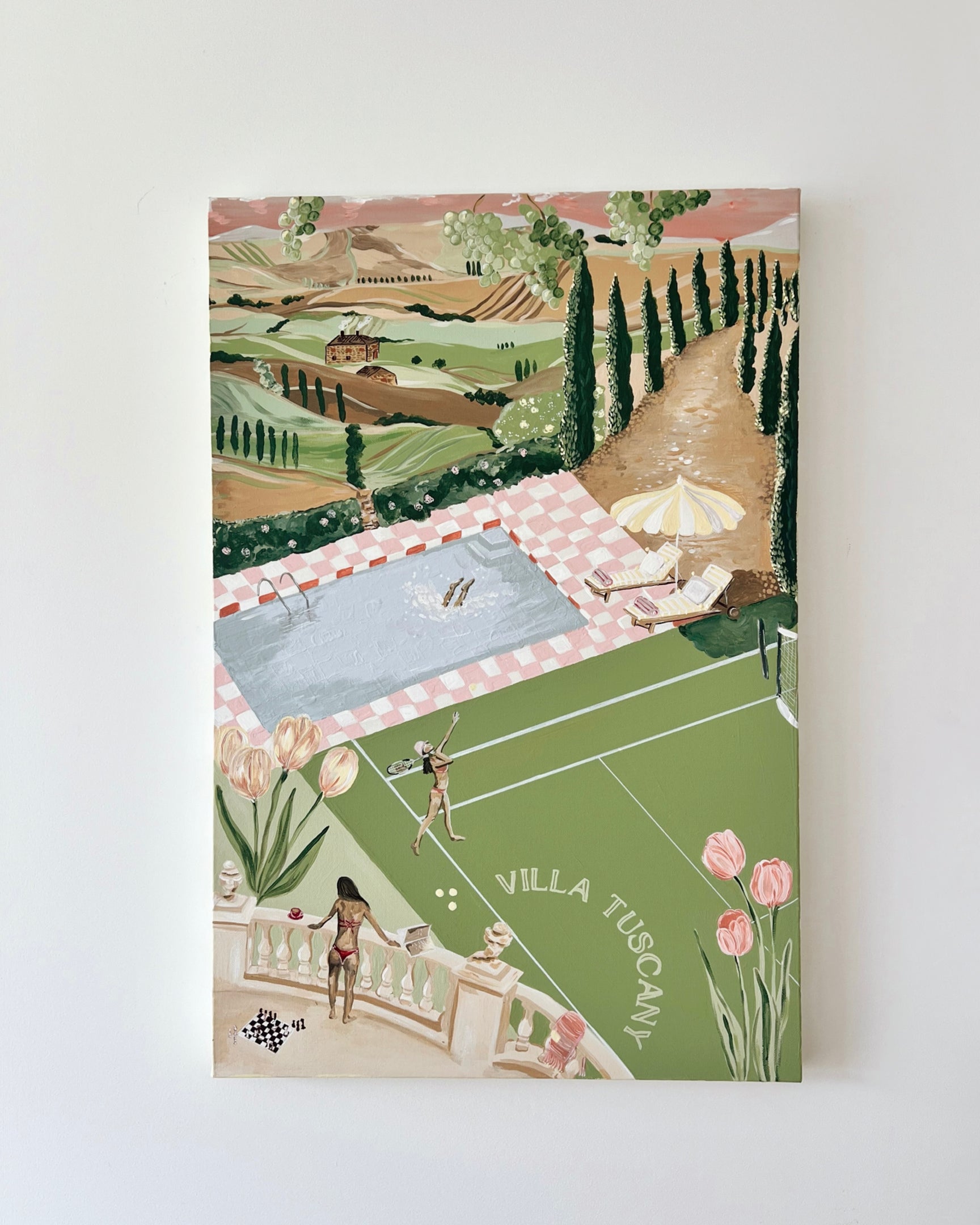 Tuscany Canvas Print – Created By Deli