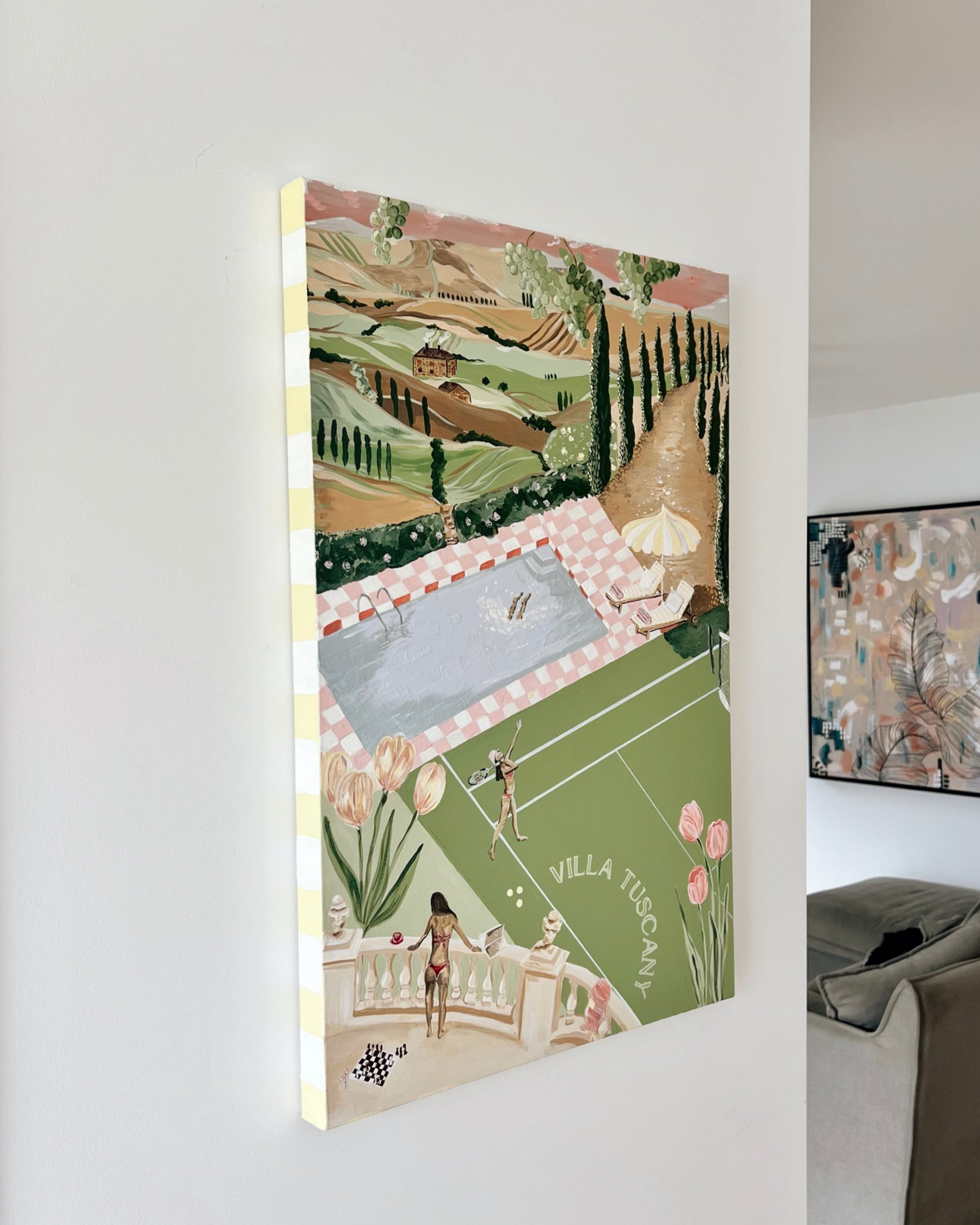 Tuscany Canvas Print – Created By Deli