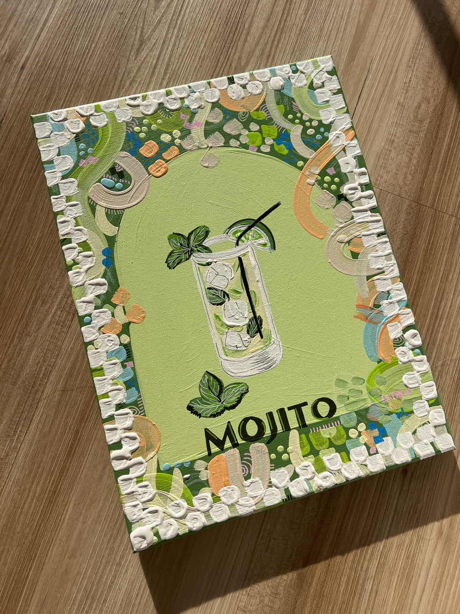 Mojito - Original Painting – Created By Deli