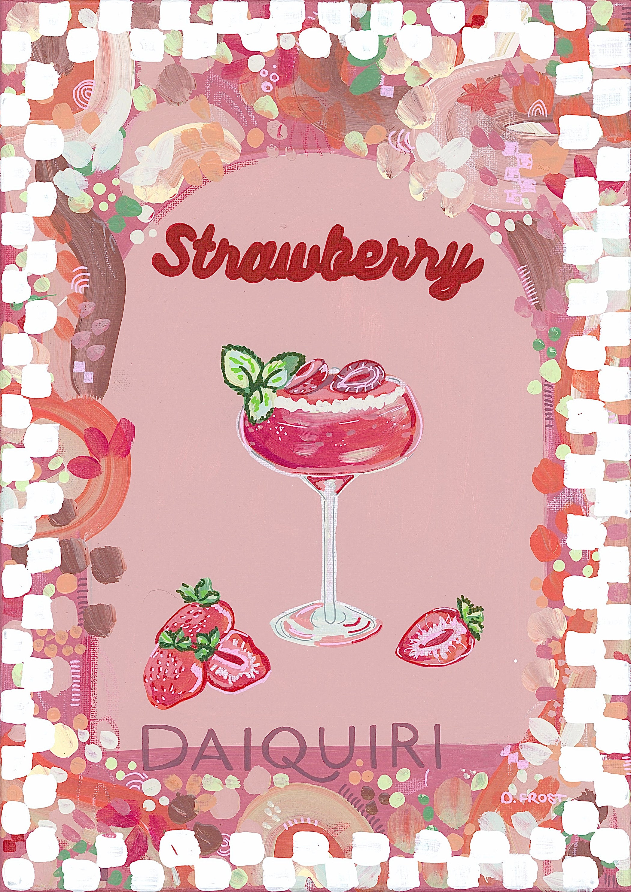 Strawberry Daiquiri - Print – Created By Deli