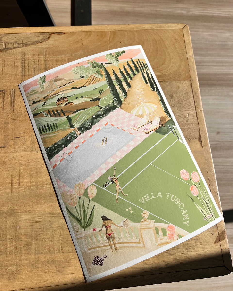 Tuscany Fine Art Paper Prints – Created By Deli