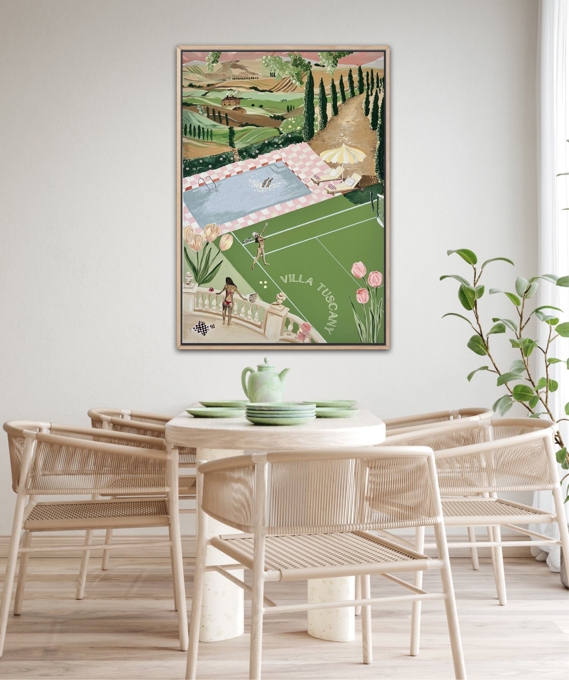 Tuscany Canvas Print – Created By Deli